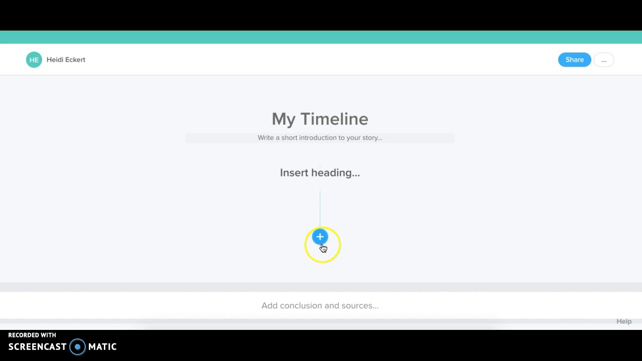 Using Sutori to Make a Timeline - YouTube