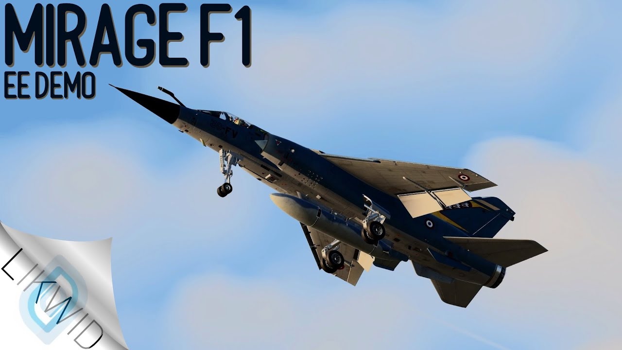 Mirage F1 EE Demo - DCS 2.8 - YouTube