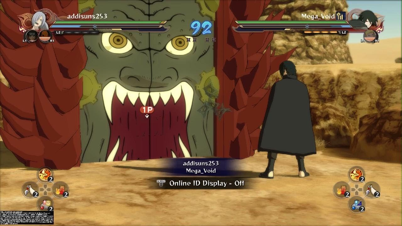 NARUTO SHIPPUDEN: Ultimate Ninja STORM 4 addisuns vs Mega_Void - YouTube