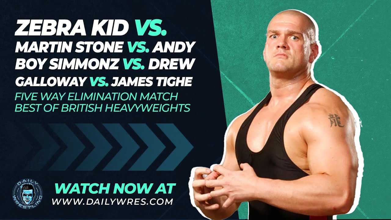 ELIMINATION MATCH: Zebra vs. Stone vs. Simmonz vs. Galloway vs. Tighe ...