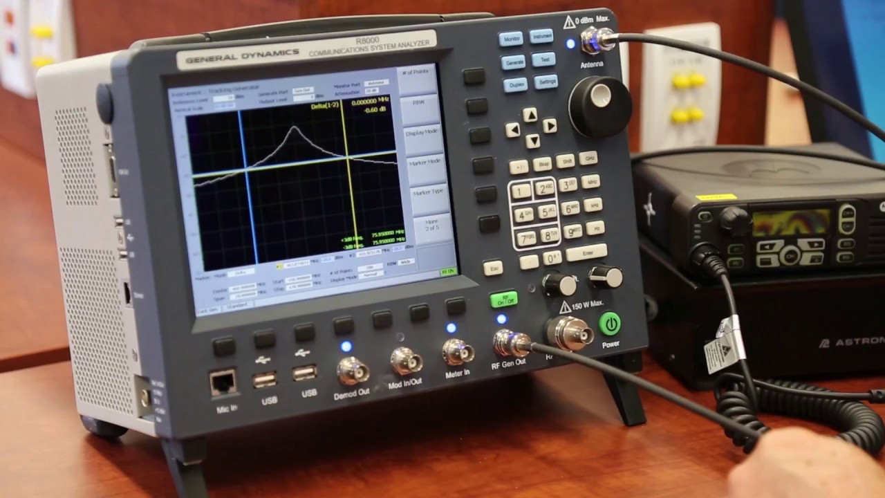 R8000 partie8 instrument: tracking generator - YouTube