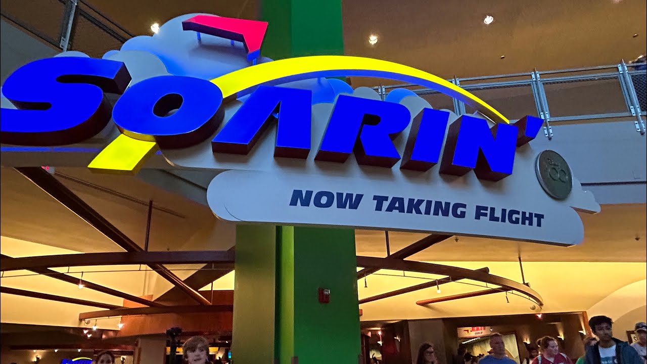 POV Full Ride Soarin’ Now Taking Flight - YouTube