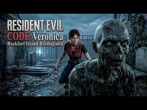 Resident Evil CODE: Veronica — Rockfort Island Reimagined | Dreamcast vs Modern Graphics Comparison