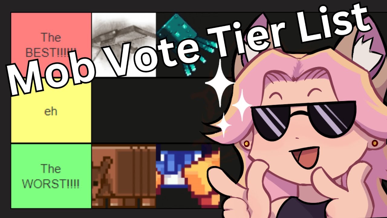 The Minecraft Mob Vote Tier List - YouTube