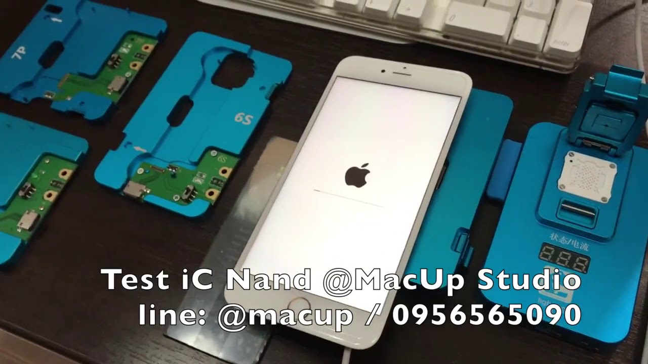 Review test ic Nand iPhone แก้งเทส Nand iPhone @MacUp Studio โทร. 095 ...
