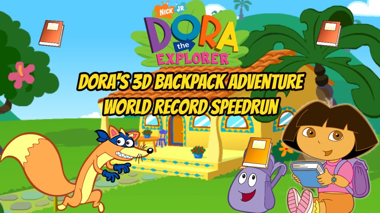 Dora's 3D Backpack Adventure Speedrun(WR,23.62,Medium) - YouTube
