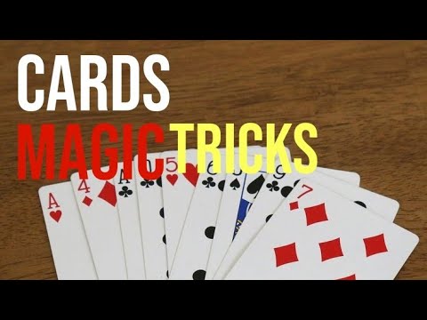 cards magic tricks || easy card tricks || magic tutorial - YouTube