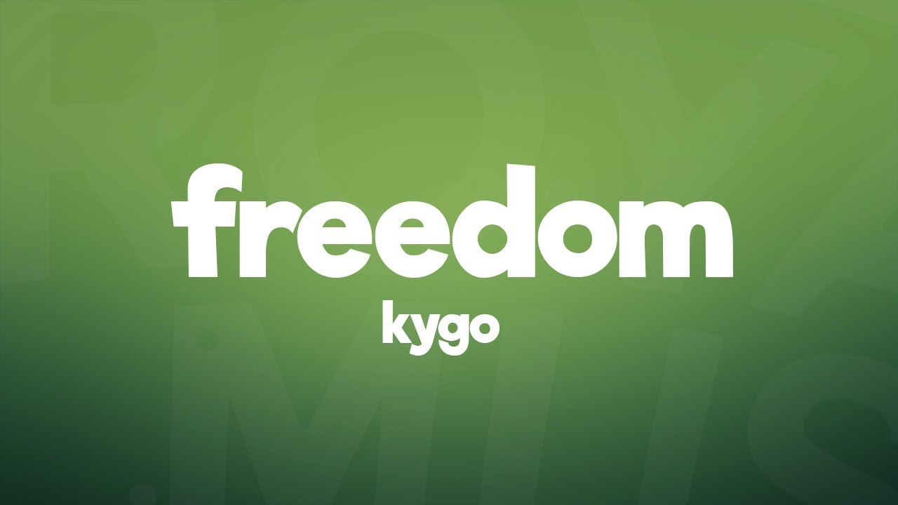Kygo - Freedom (Lyrics) ft. Zak Abel - YouTube