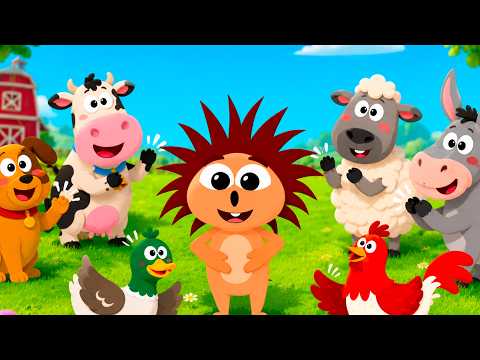 Hayvanları Seviyorsan Alkışla 🐶🐱🦁 | Eğlenceli Hareket Şarkısı | Kirpi Piki | Çocuk Şarkıları