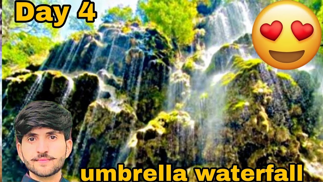 AJ umbrella waterfall pa Gaya 👍🌊 daily vlog Bilal sadiq - YouTube