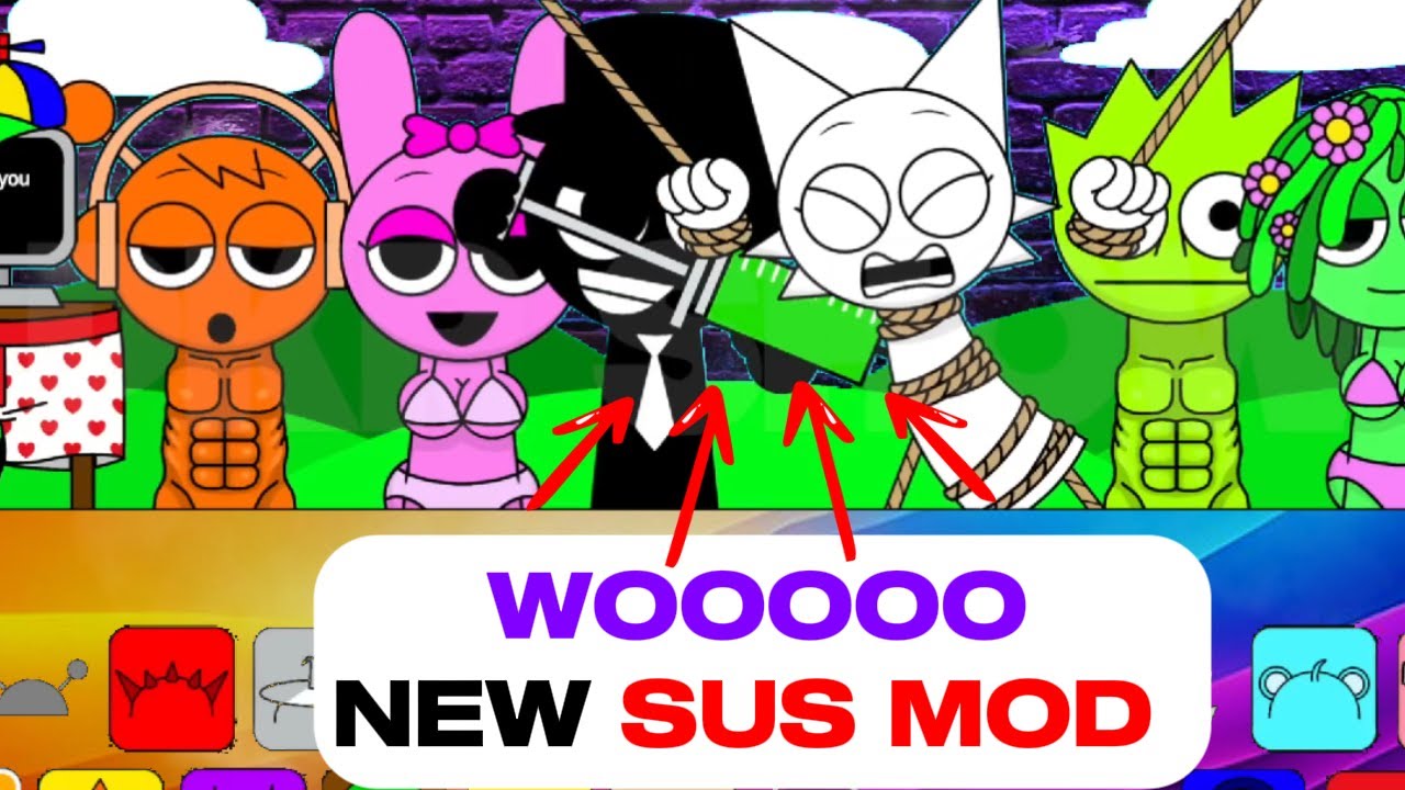 Incredibox Sprunki Sinner Edition WITH NEW SUS MOD! NEW VERSION DESIGN ...