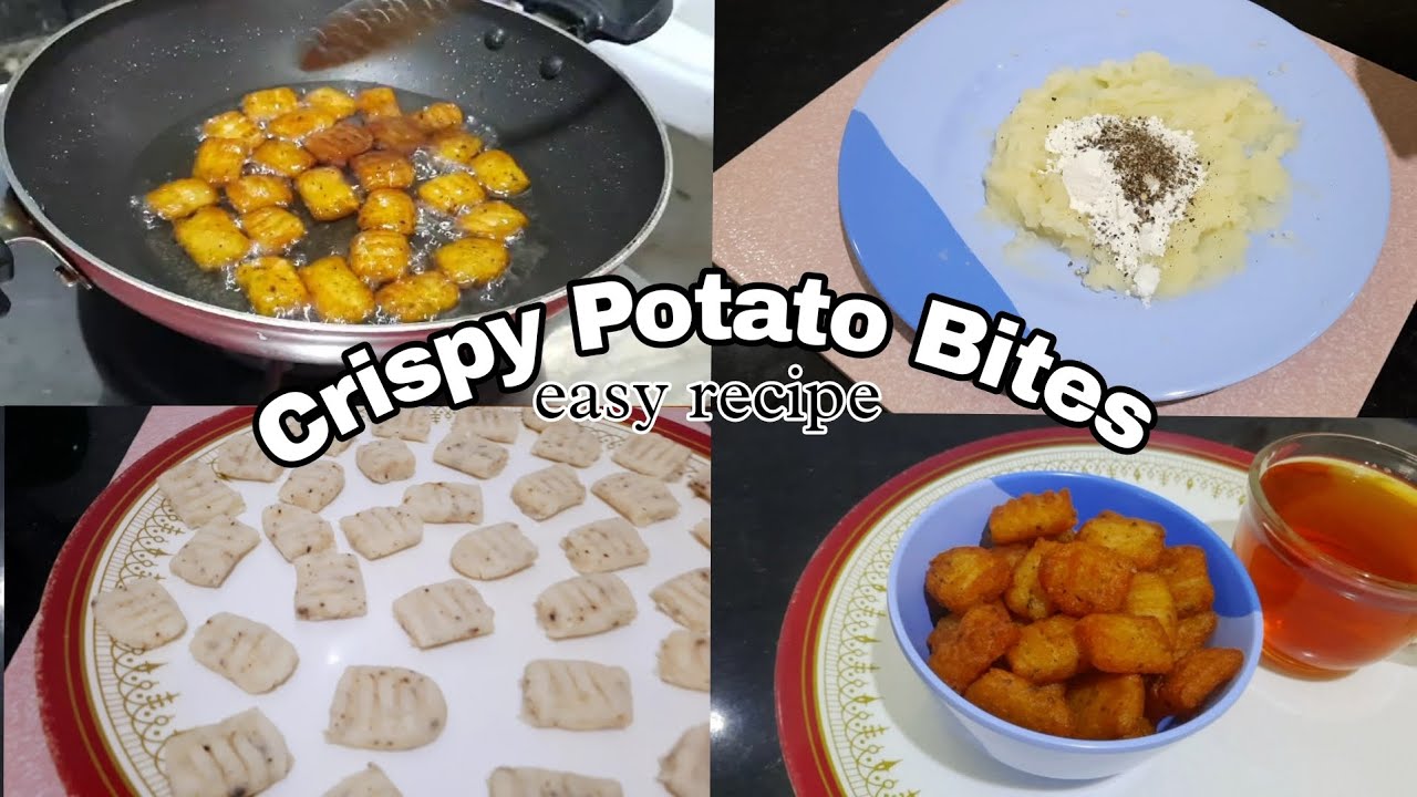 Crispy Potato Bites || Easy Recipe || Evening snack ...