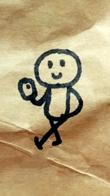🤎 Cute and Easy Stickman Drawing 🤎 - YouTube