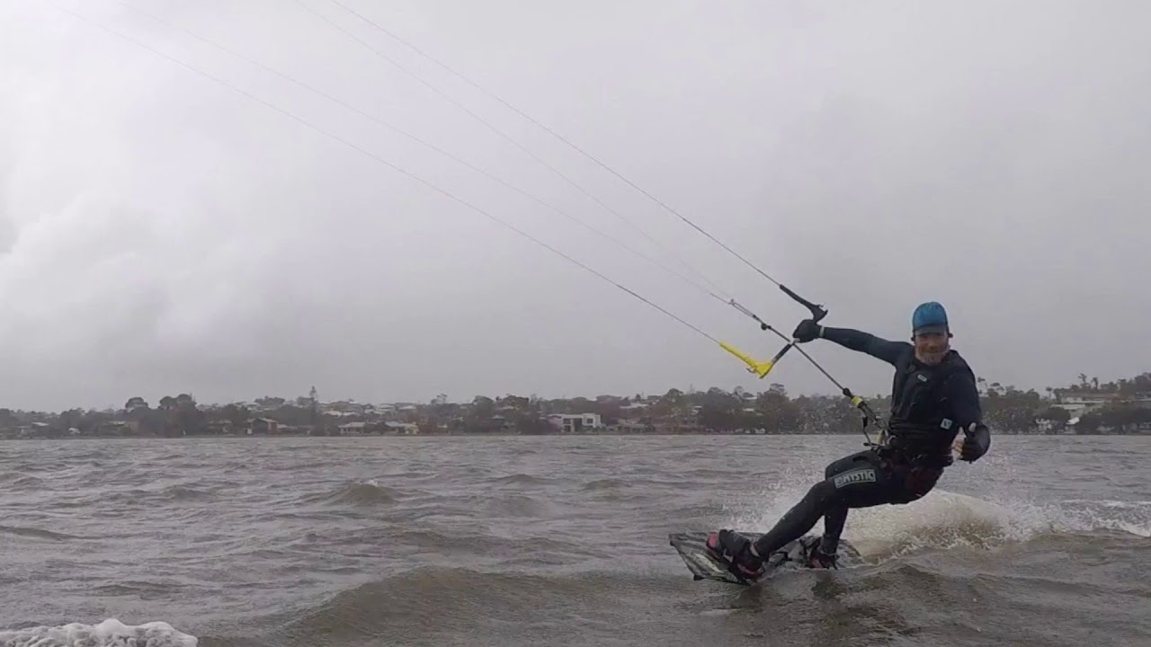 Kiteboarding Australind - Storm kiting - YouTube