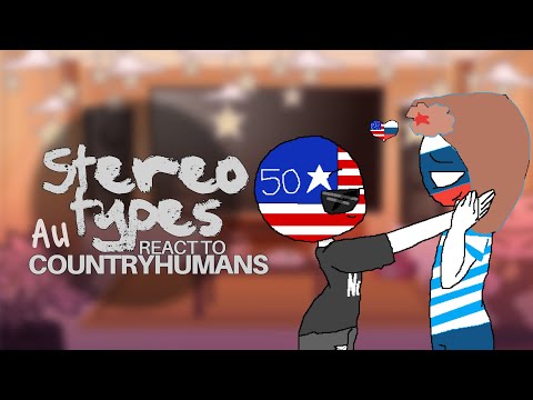 2X | Cringe | Stereotypical!Countryhumans AU react to | Part 1