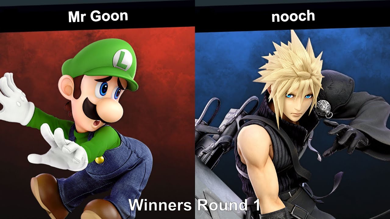 Mr Goon (Luigi, Meta Knight, Dr Mario) vs nooch (Cloud) - Edinburgh ...