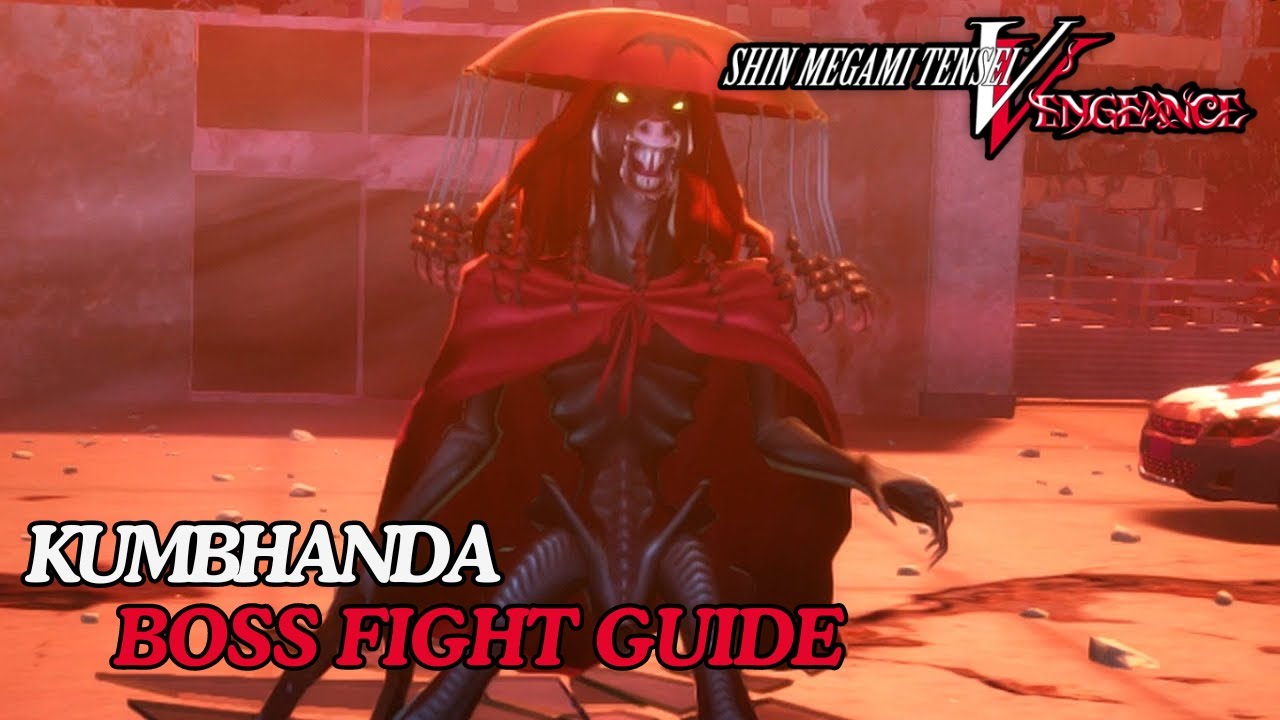 KUMBHANDA BOSS FIGHT - SHIN MEGAMI TENSEI V: VENGEANCE - YouTube