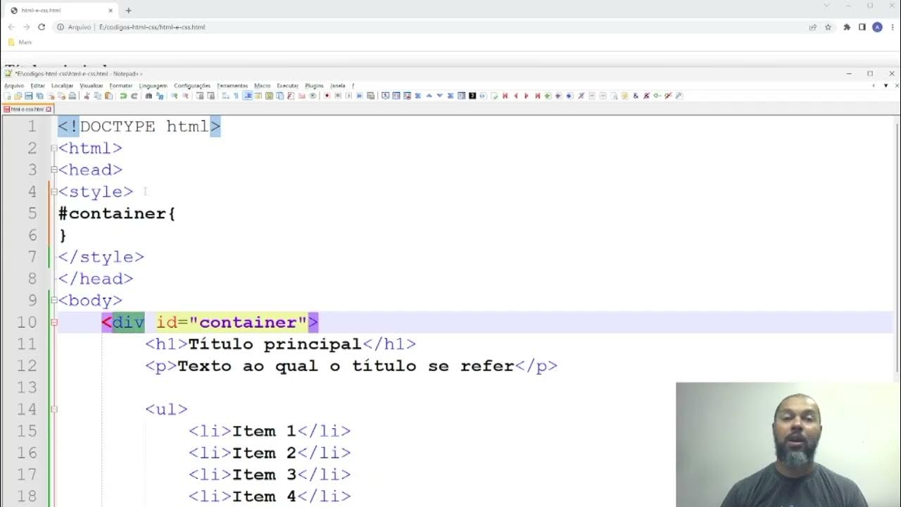 Estilizando páginas HTML com CSS - YouTube