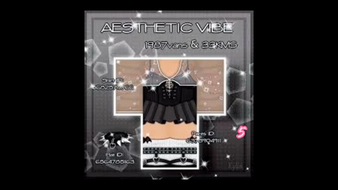 Black outfits for brookhaven /Codes/ Roblox Brookhaven - YouTube