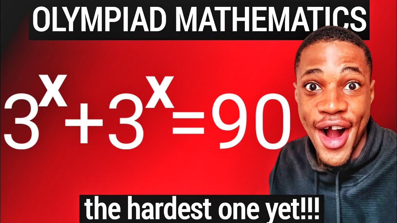 Olympiad Mathematics || The Most Difficult Question Yet!!! - YouTube