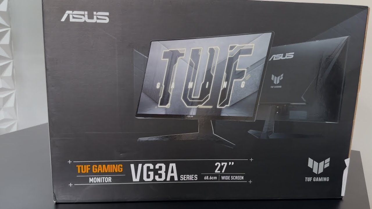 COMPREI UM MONITOR NOVO PARA O MEU SETUP GAMER | ASUS TUF VG3A 180HZ 27 ...