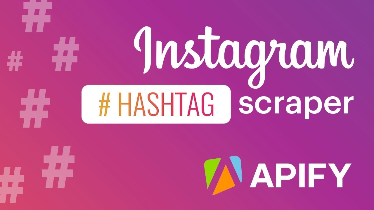 How To Scrape Instagram Hashtags Free Instagram Scraper YouTube How To Scrape Instagram Hashtags Free Instagram Scraper YouTube