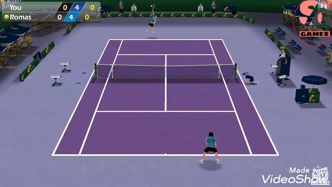 Tennis Game (by long time play) Android [HD] - YouTube