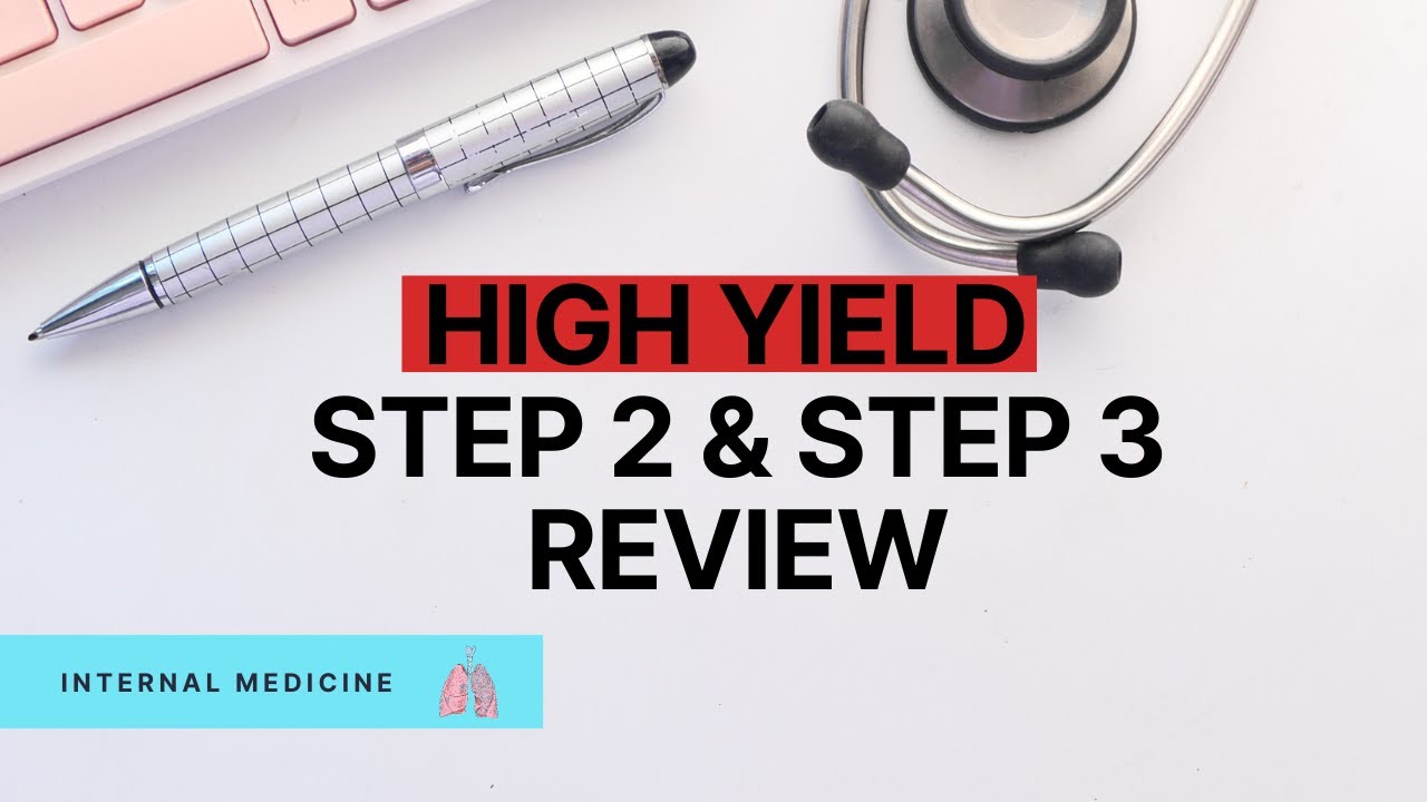 Ultimate High Yield USMLE Review to INCREASE Your Score - YouTube