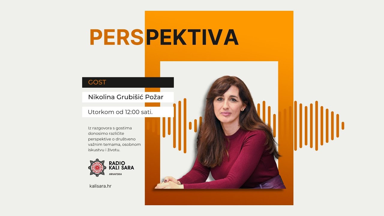 Emisija Perspektiva - Gošća Nikolina Grubišić Požar - YouTube