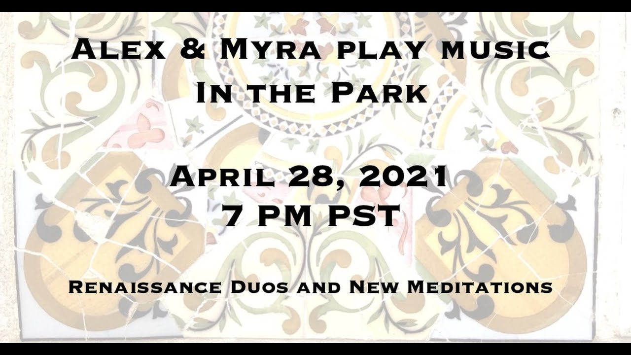 Alex and Myra play music in the park - YouTube
