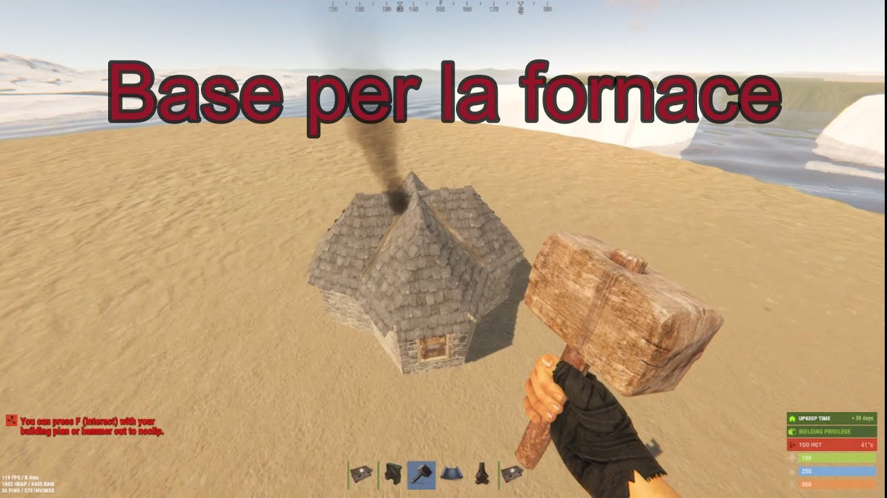 Rust base per la fornace - YouTube