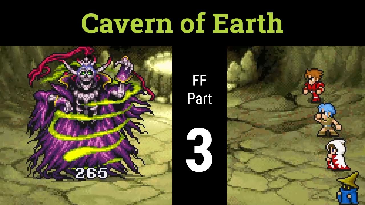 Cavern of Earth - Final Fantasy - Part 3 - YouTube