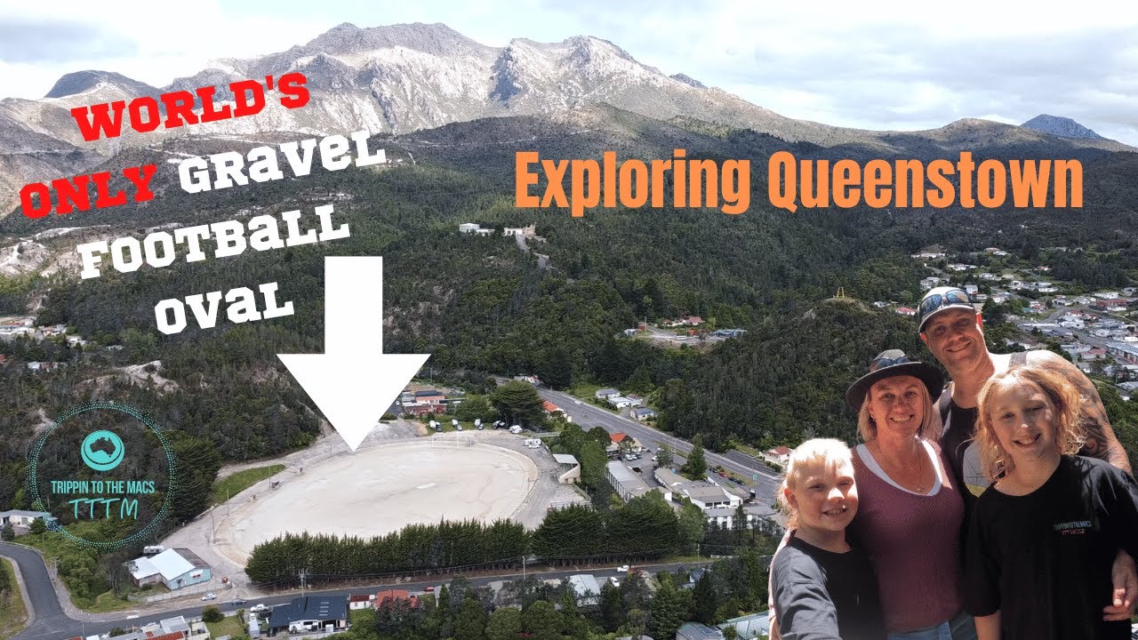Would you play on this gravel football oval? Queenstown Tasmania ...