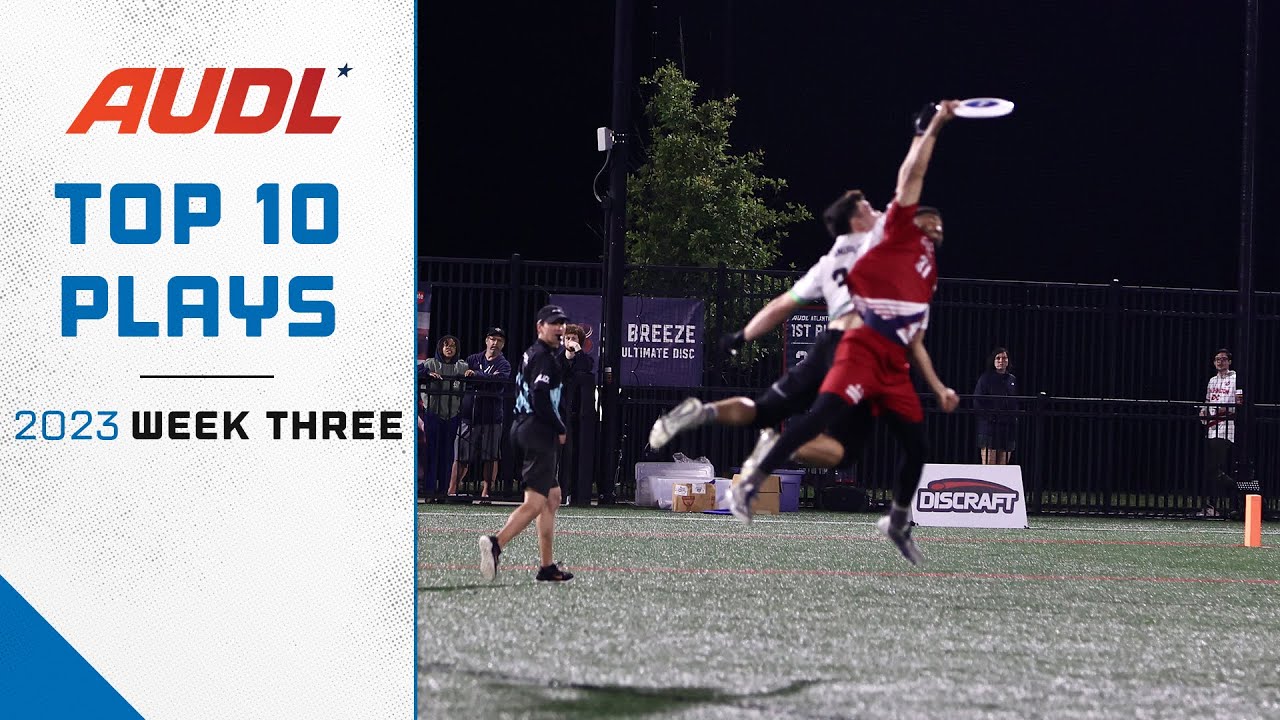 Top 10 Plays | Week 3 | 2023 AUDL season - YouTube