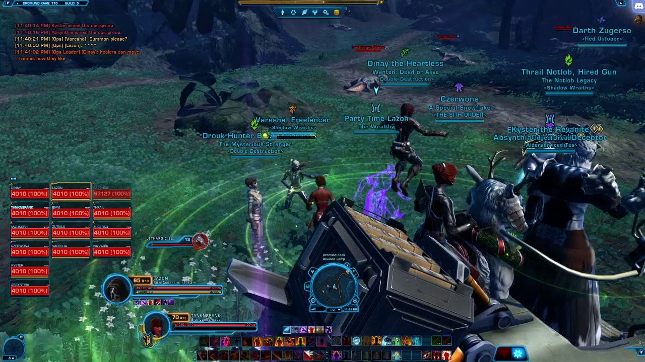SWTOR: Finally Get a Champion of the Dark Side Overseer Qezzed - YouTube