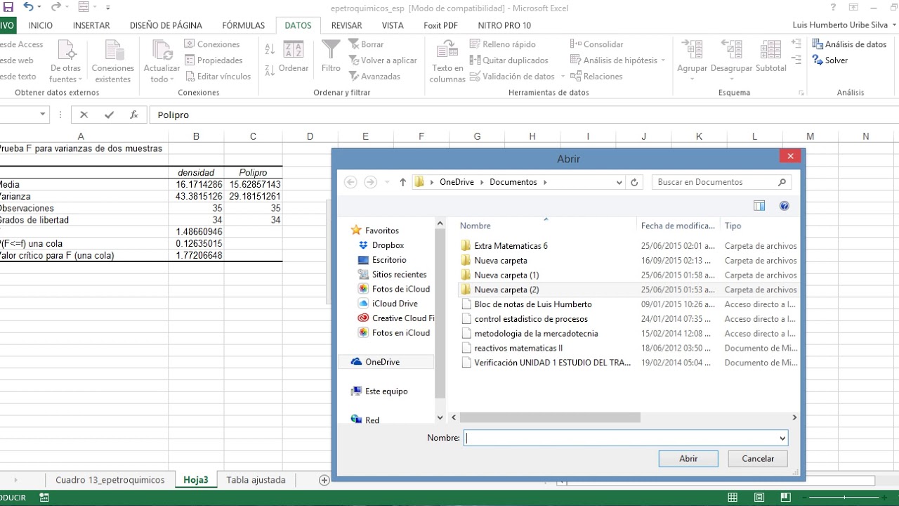 Prueba F - YouTube