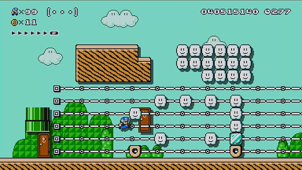 Super Mario Maker 2 - Mario Goes to a Hotel - YouTube