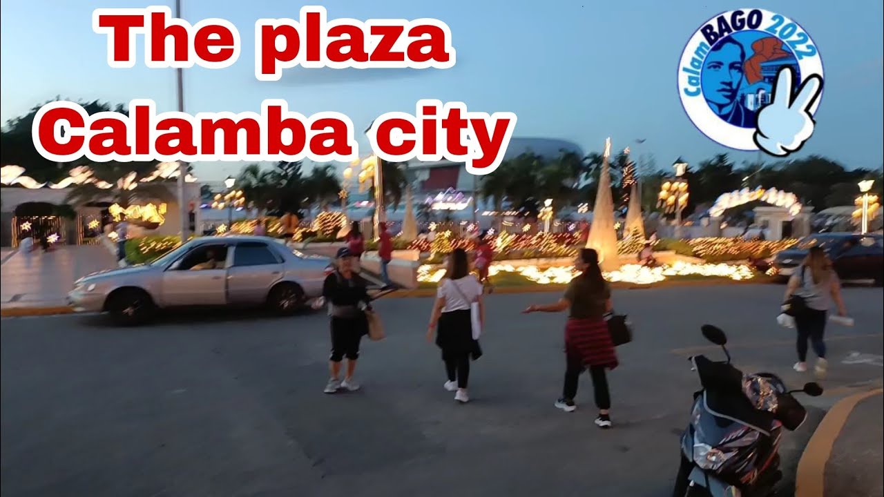 The plaza municipal of Calamba City - YouTube