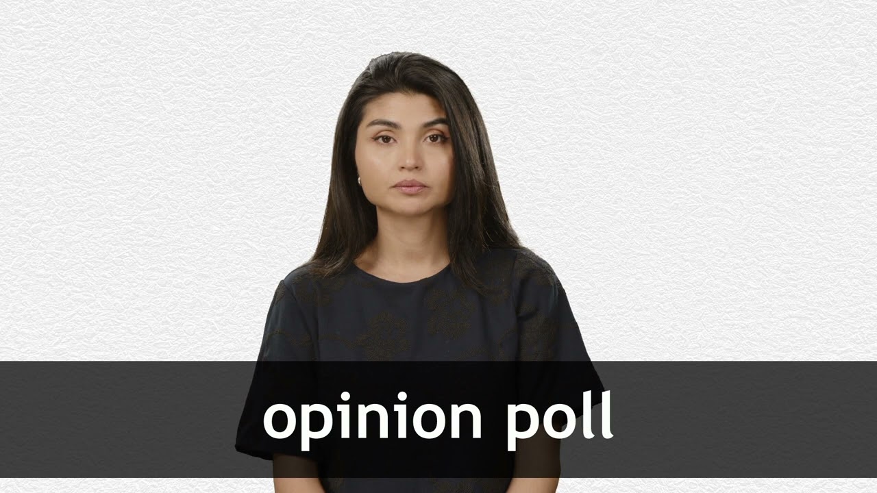 How To Pronounce OPINION POLL In American English YouTube How To Pronounce OPINION POLL In American English YouTube
