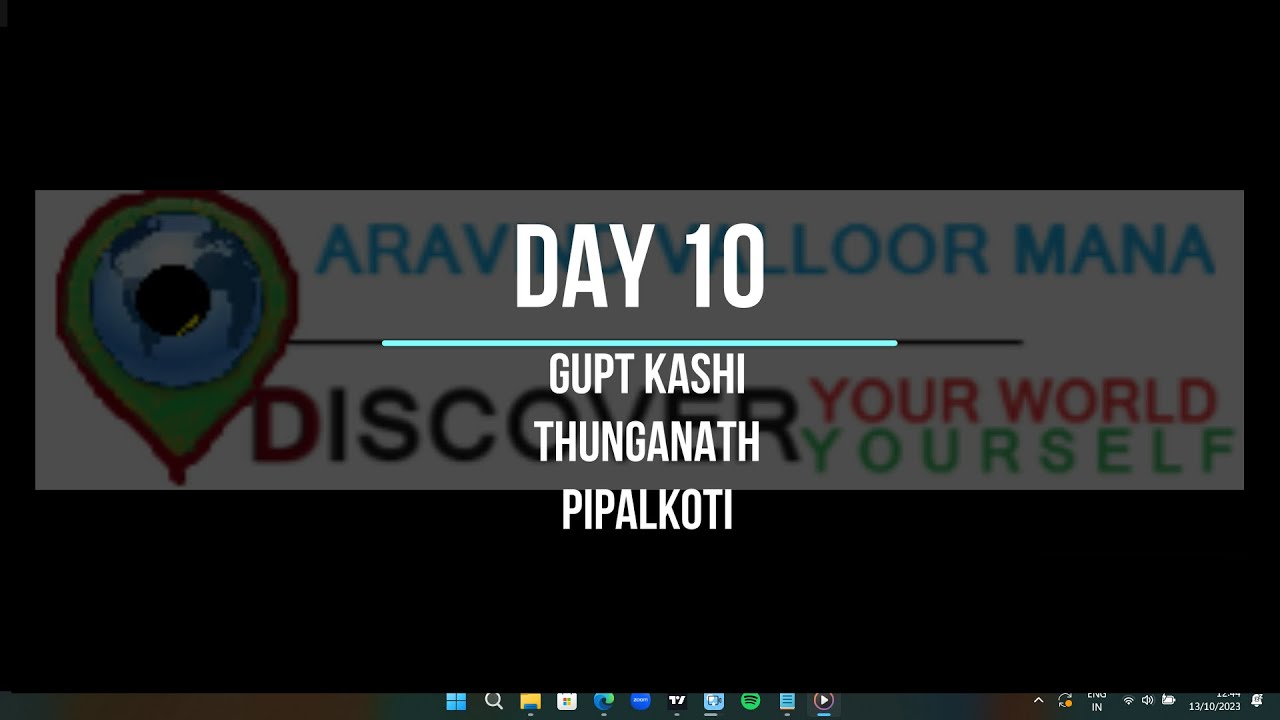 Chardham Yathra - Day10 - Tunganath - YouTube