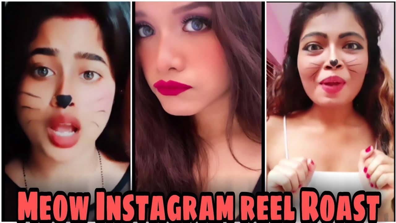 meow meow Instagram reels roast😑 | Ganda Instagram reel | # ...