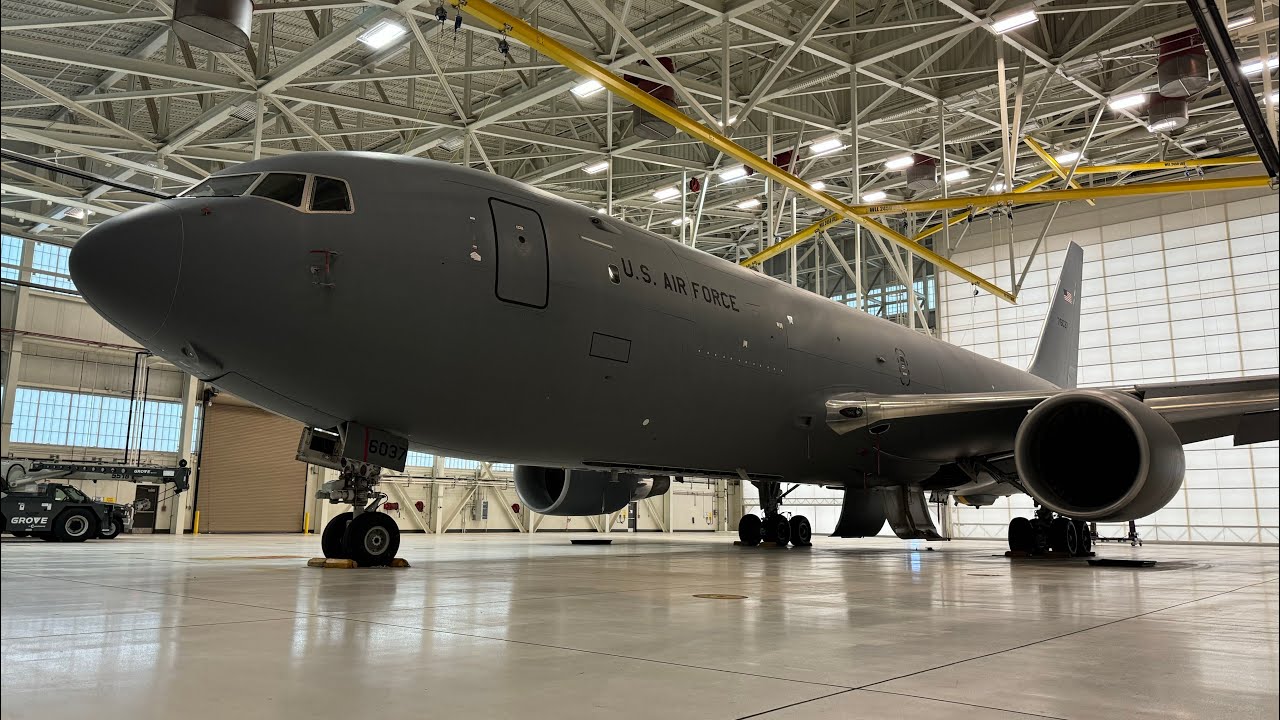 Come Onboard a KC-46 Pegasus at McConnell AFB! - YouTube