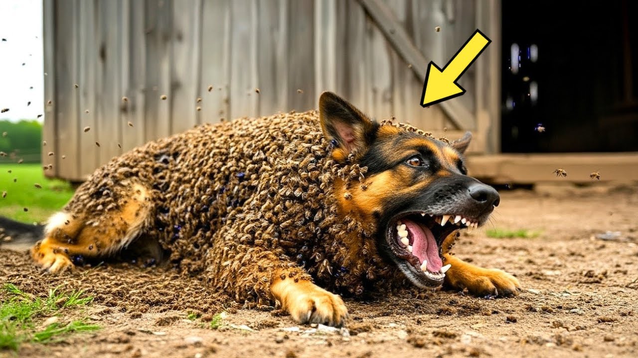 The Dog Screamed As Bees Covered Its Body—What Happens Next Is ...