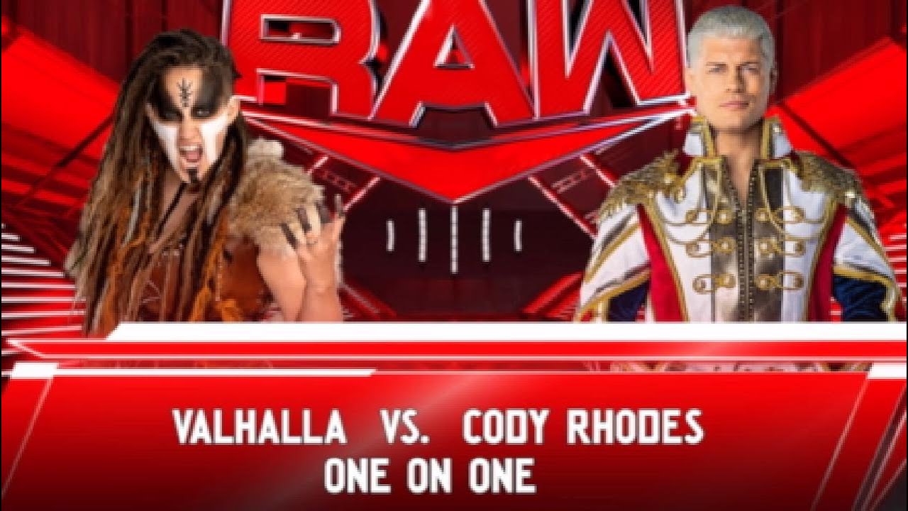 Valhalla vs. Cody Rhodes - WWE 2K24 / PS5 4K - YouTube