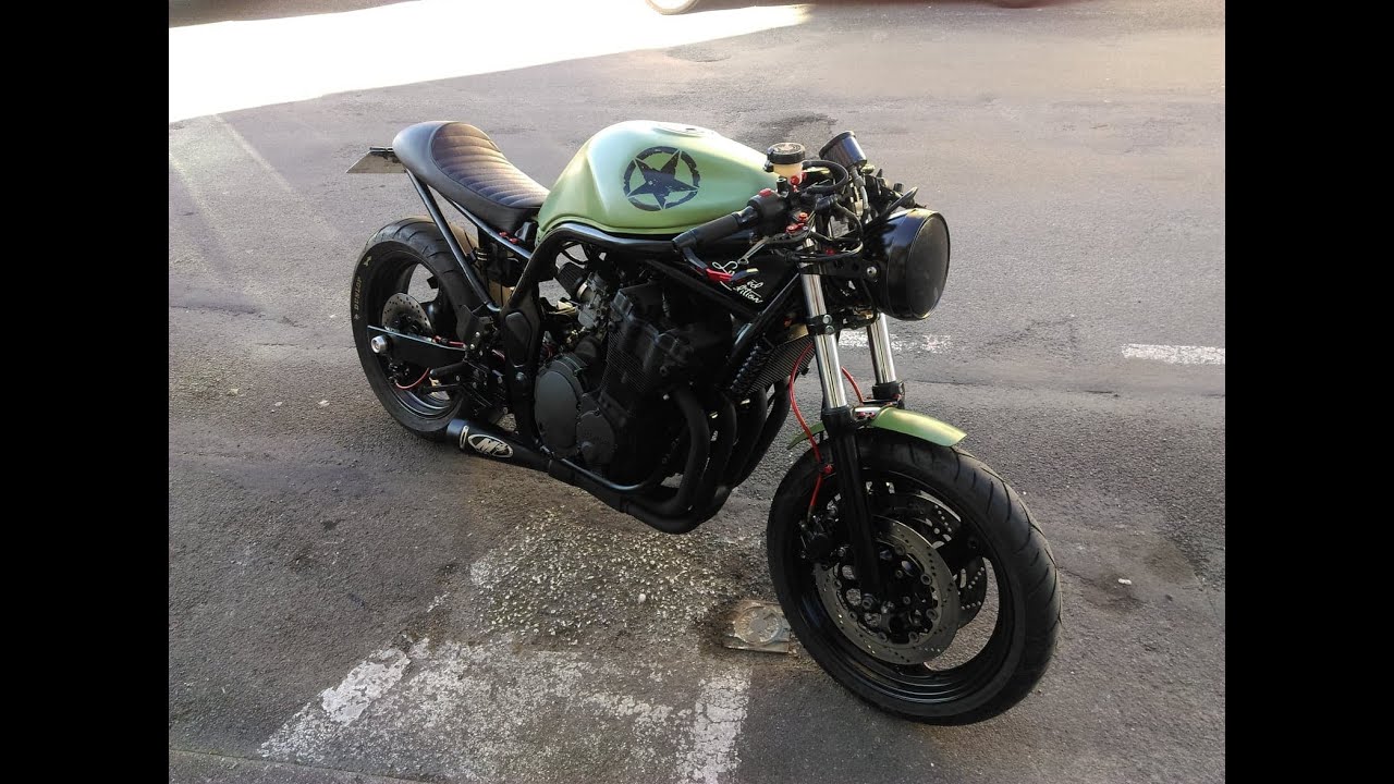 Cafe Racer Sur Base Bandit 600 | Reviewmotors.co
