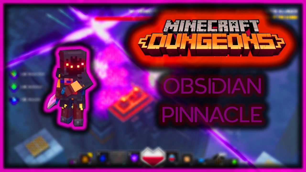 FINAL BOSS SLAIN | Minecraft Dungeons | Obsidian Pinnacle - YouTube