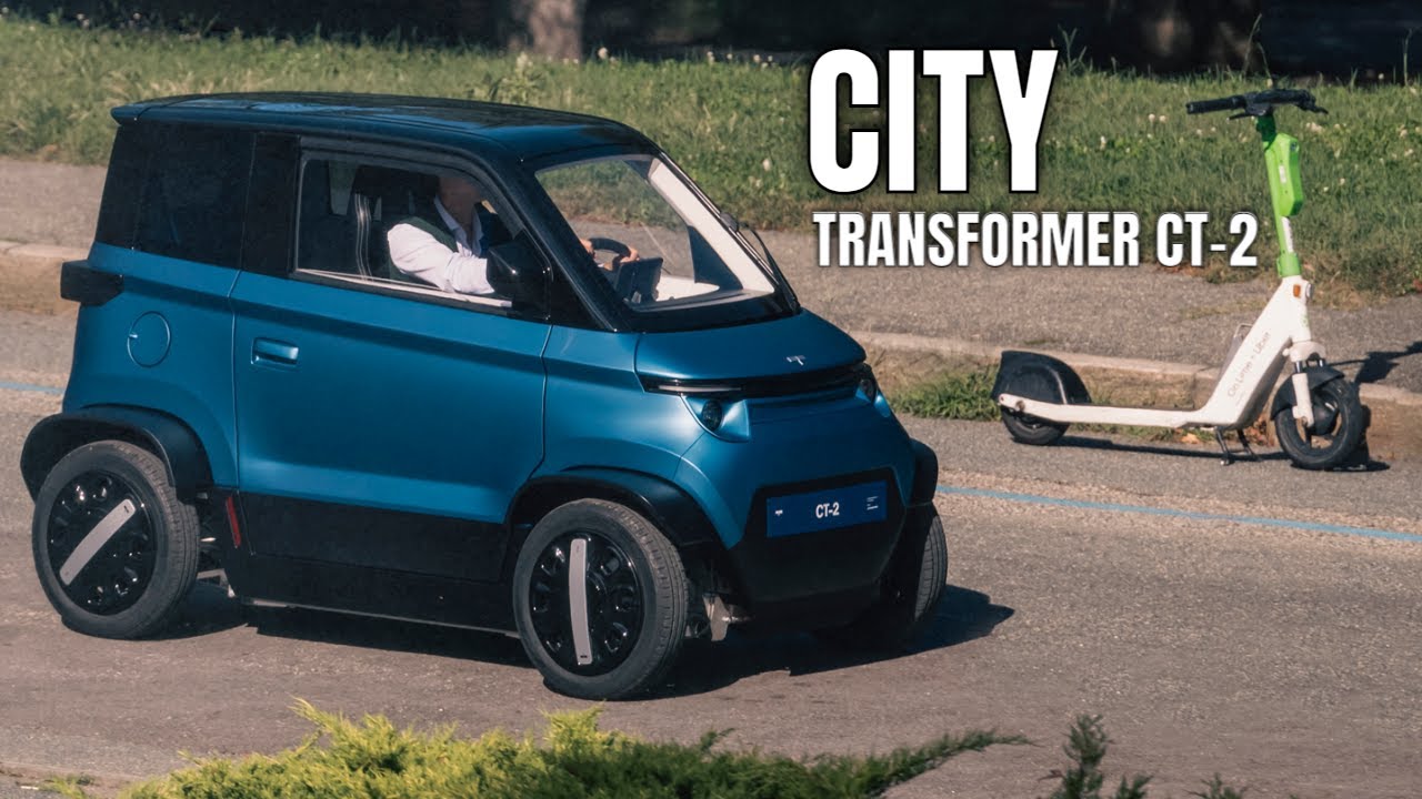 CITY TRANSFORMER CT 2 is The FUTURE OF URBAN MOBILITY - YouTube