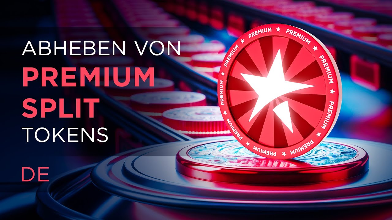 So können Sie Ihre PREMIUM SPLIT-Tokens vom Dashboard abheben - YouTube