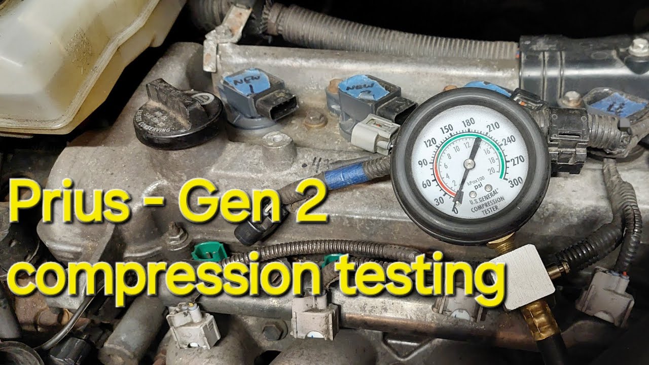Prius how to test compression - YouTube