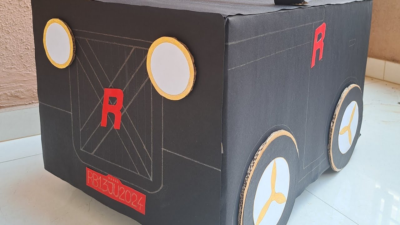 🚔DIY CAR...♻️ Recycle♻️ - YouTube